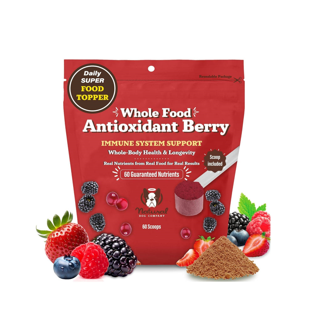 Nutrient-Dense Boost - Antioxidant Berry Dog Meal Topper