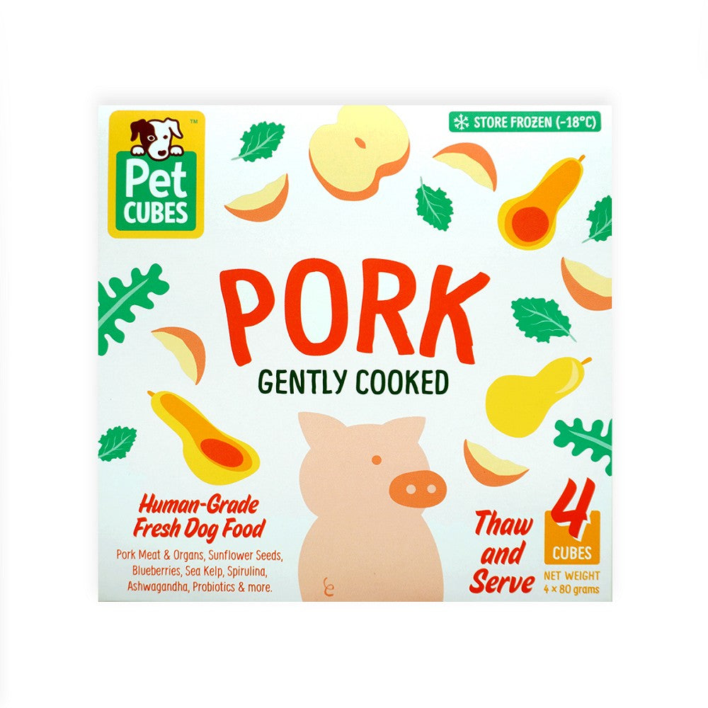 Frozen Fresh Human-Grade Gently Cooked Beef Adult Dog Food